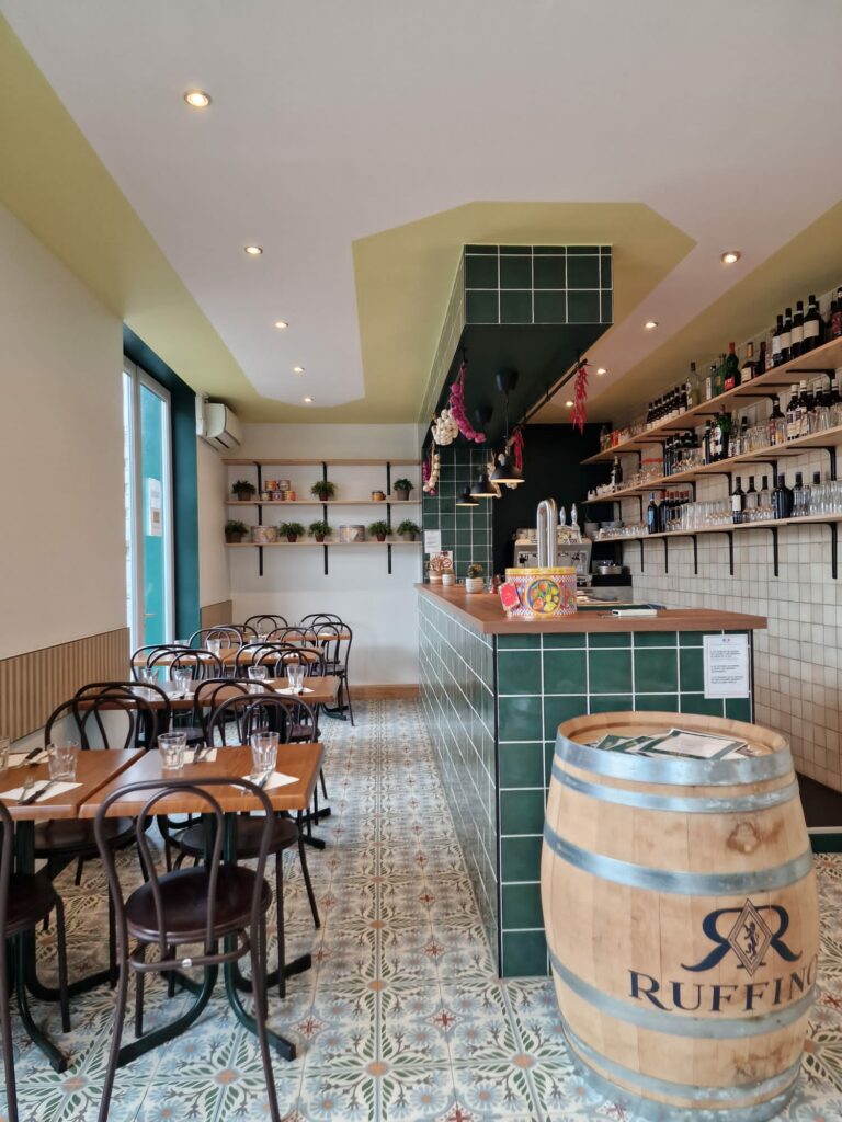 Restaurant Italien Casa Lula avec terrasse à Lyon 8